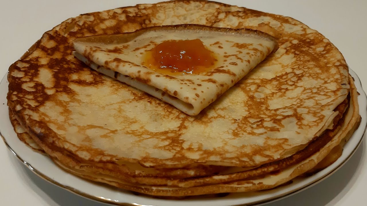 Домашние блины.Asan Ləzzətli Blinçik Resepti.🥞Blinçikin hazırlanması ...
