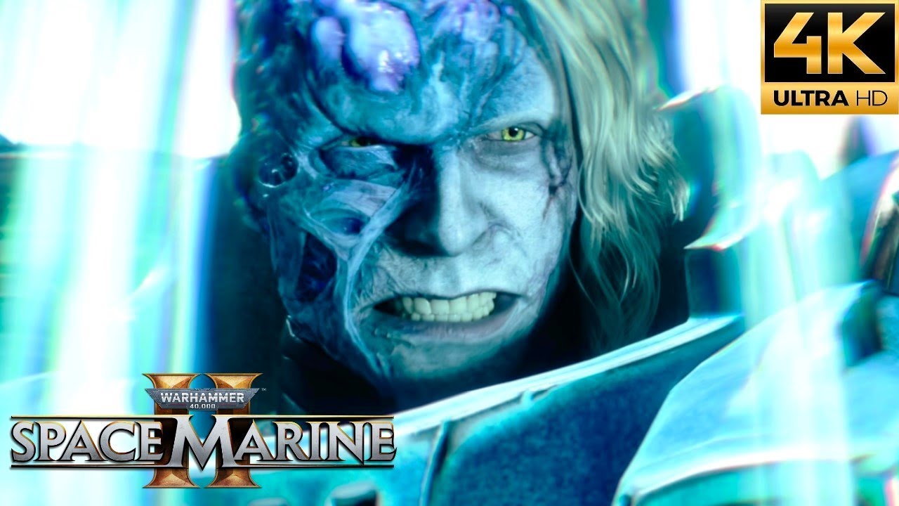 Warhammer 40,000: Space Marine 2 - All Boss Fights & Ending (4K 60FPS ...