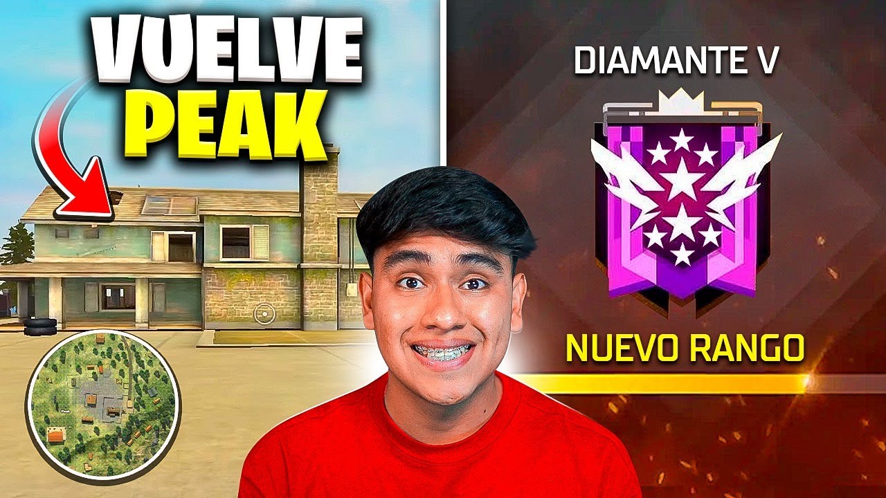 VUELVE "PEAK" a FREE FIRE!!😱 NUEVOS "RANGOS" en CLASIFICATORIA ...