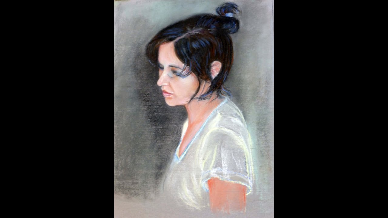 A sample of my earlier pastel works - YouTube