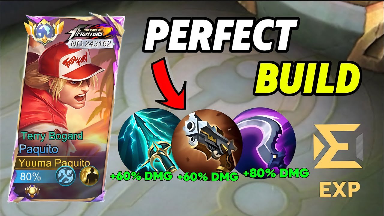 PAQUITO NEW PERFECT BUILD FOR EXP LANE (Auto Win!!!) - Mobile Legends ...
