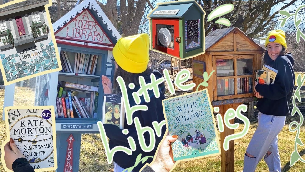 Going Exploring for Books: I went to 10 little library boxes 📚📦 a city ...