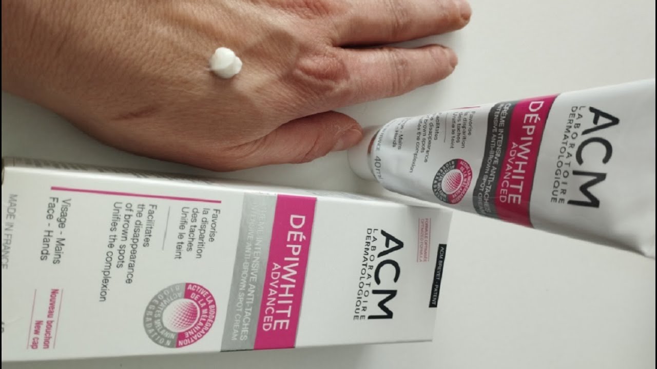 كريم تبييض الوجه والجسم ACM Depiwhite Advanced الفوائد وطريقة الاستعمال ...