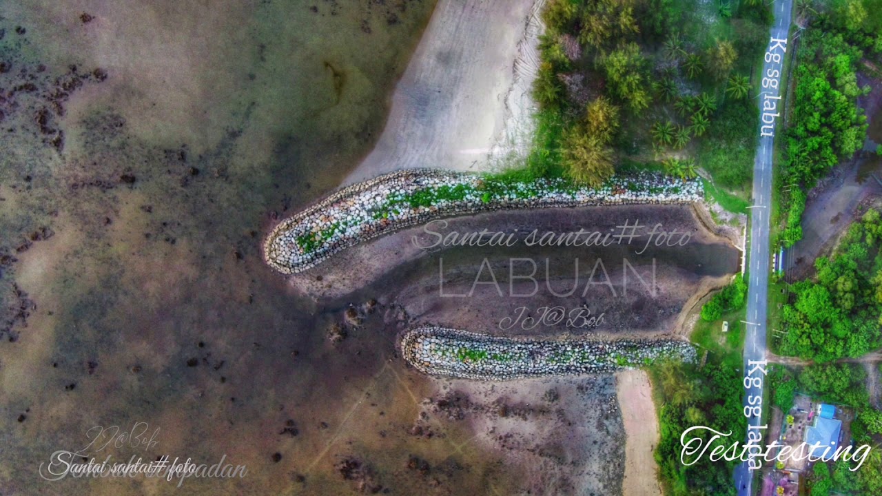 LABUAN BEACH-PANTAI MENARIK KG SG LADA LABUAN - YouTube