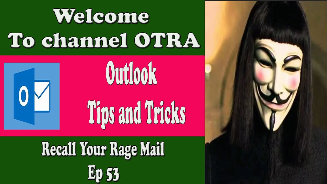 Recalling your email - YouTube