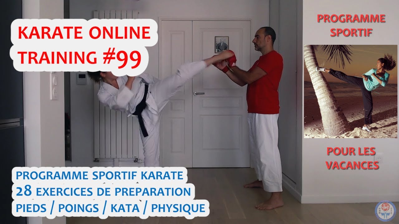 PROGRAMME SPORTIF KARATE - 28 EXERCICES DE PREPARATION POUR LA REPRISE ...