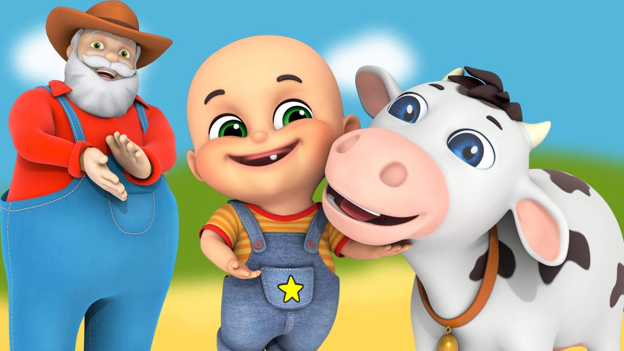 Old Macdonald Had a Farm | Animal sound | For Kids | +More nursery ...