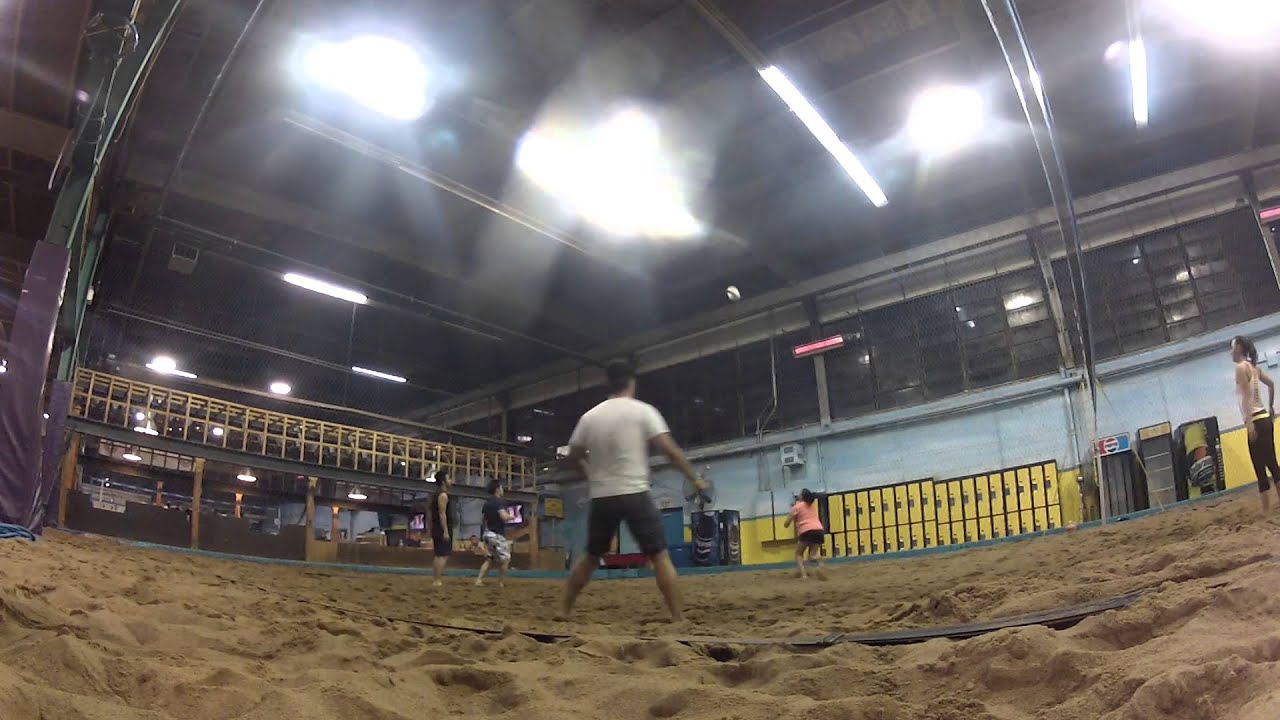 Empire Spikes Back vs One Armed Bandits [@ North Beach Volleyball] 2013 ...