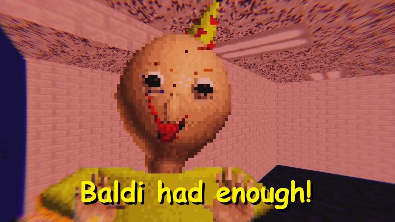 Baldi had enough - YouTube