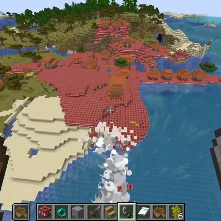 ICH HABE EIN GANZES DORF IN MINECRAFT MIT UNMENGEN TNT ZERSTÖRT 💣💥 ...