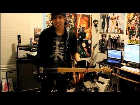 X - X Japan Bass Cover with Taiji' Sawada's Killer Dagger Impulse Bass Guitar - YouTube