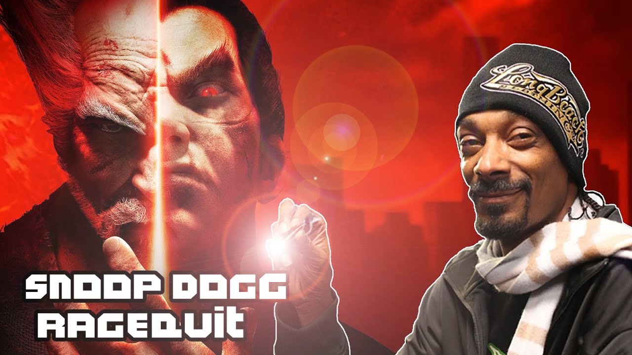 Snoop Dogg Rage Quit on Tekken 7 - YouTube