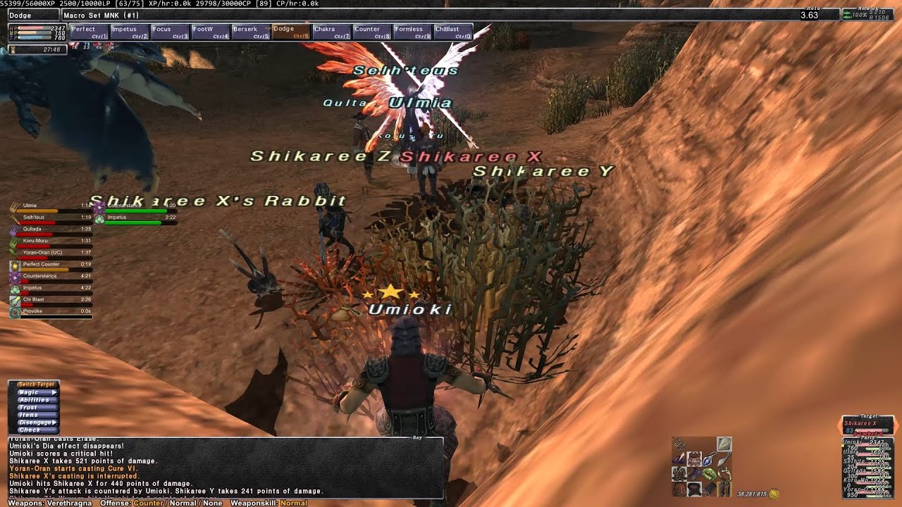 FFXI MNK Solo - Head Wind (VD) - YouTube