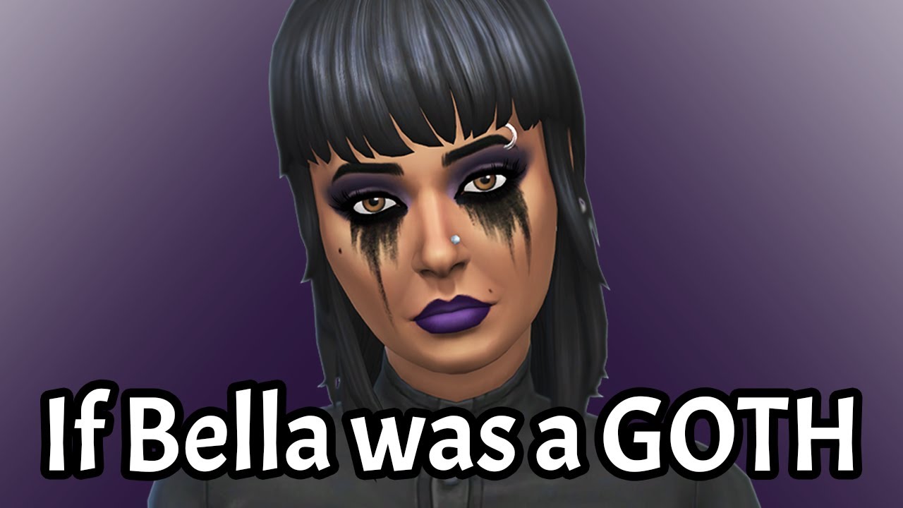 IF BELLA WAS A GOTH | The Sims 4 #AD - YouTube