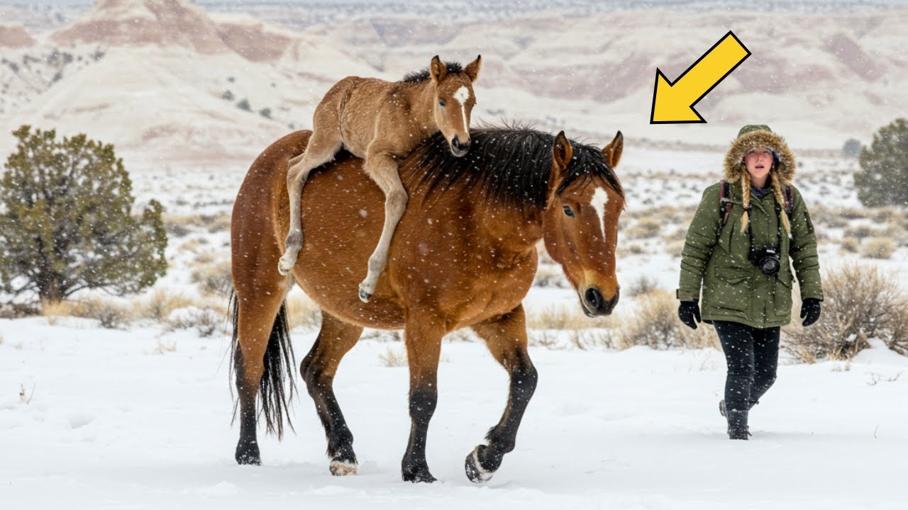 The Baby Mustang Horse Couldn't Wake Up — What His Mother Did Next Will ...