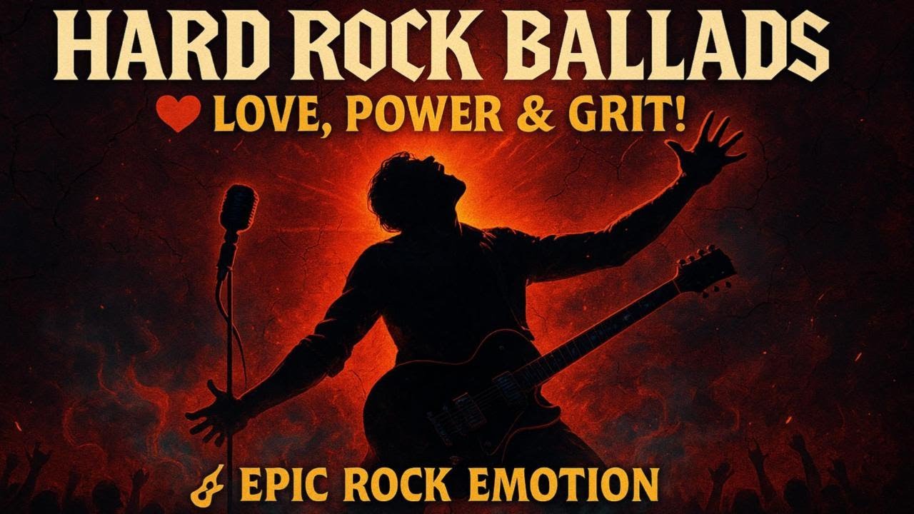 Top Hard Rock Ballads Playlist | Best Power Rock Emotional Anthems ...