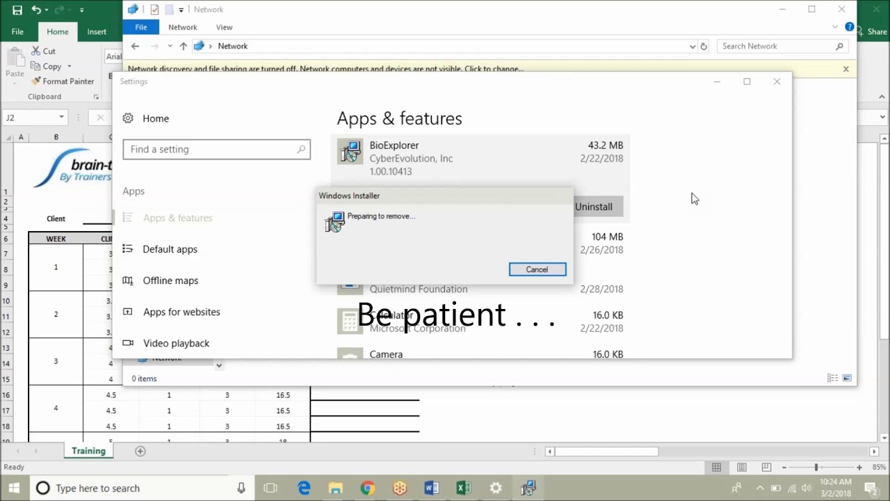 Uninstall BioExplorer - YouTube