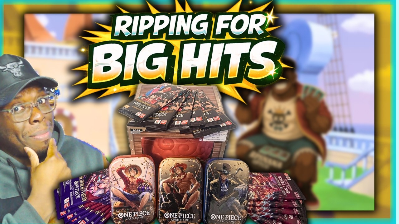 OP13 Tins (TS-02) & 20+ One Piece TCG Packs - Chasing a HIT (No Booster ...