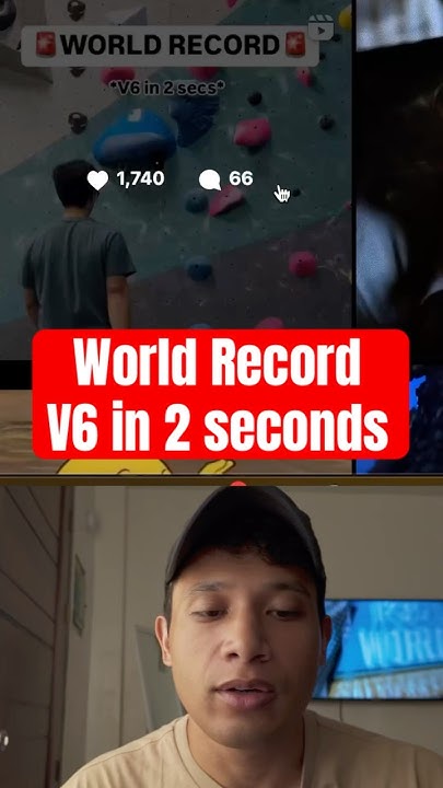 World Record V6 in 2 Seconds? - YouTube