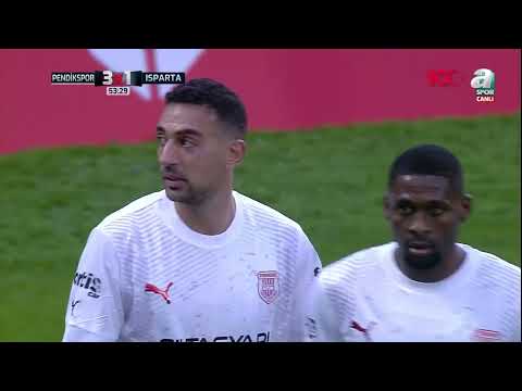 GOL Ahmed Hassan Pendikspor 3-1 Isparta 32 Spor (Ziraat Türkiye Kupası 4. Tur Maç)