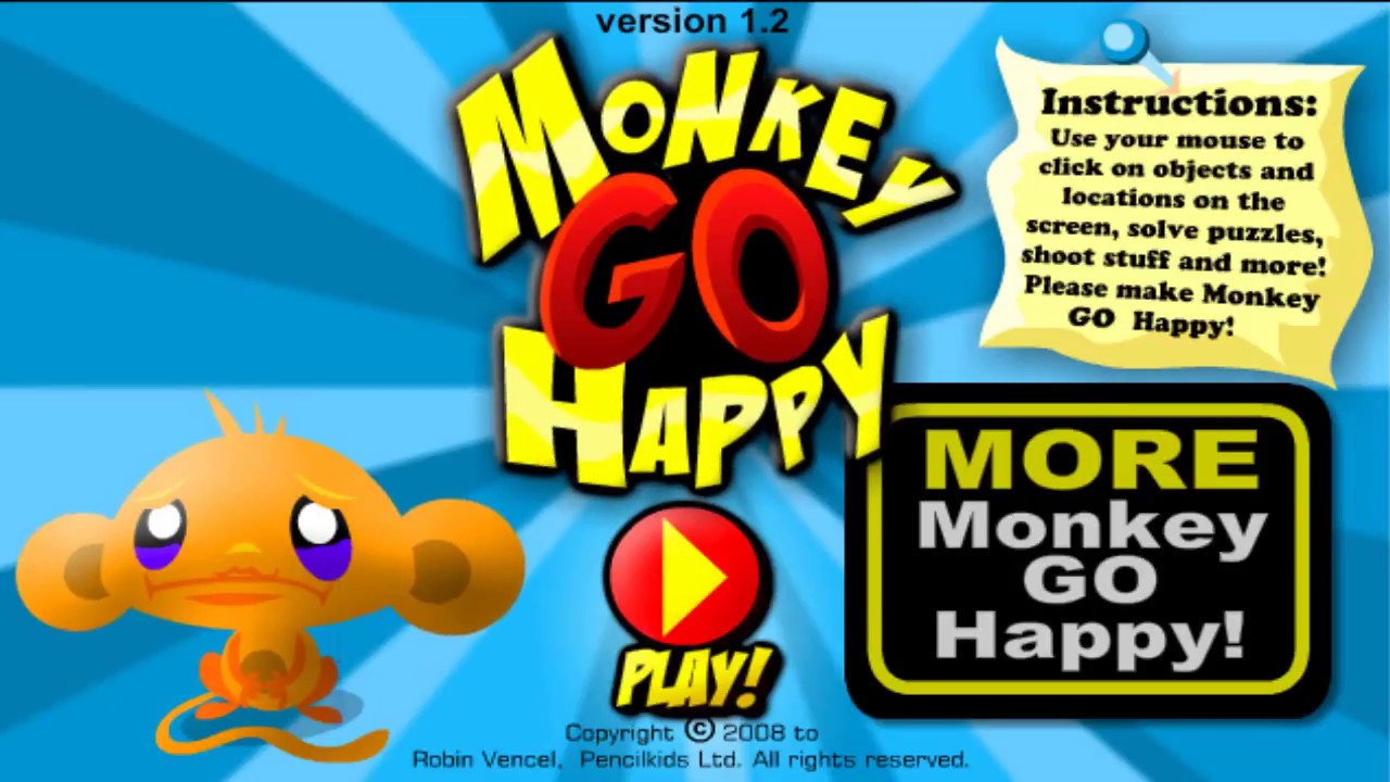 Monkey GO Happy 1 - YouTube