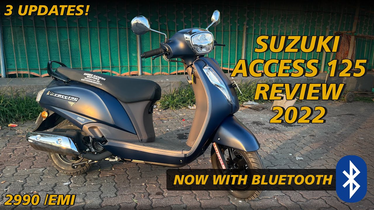 Suzuki Access 125 2022 Review | Special Variant (BT) - better than ...