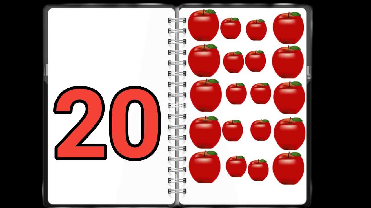 a for apple | a for apple counting | twenty apple counting | twenty ...