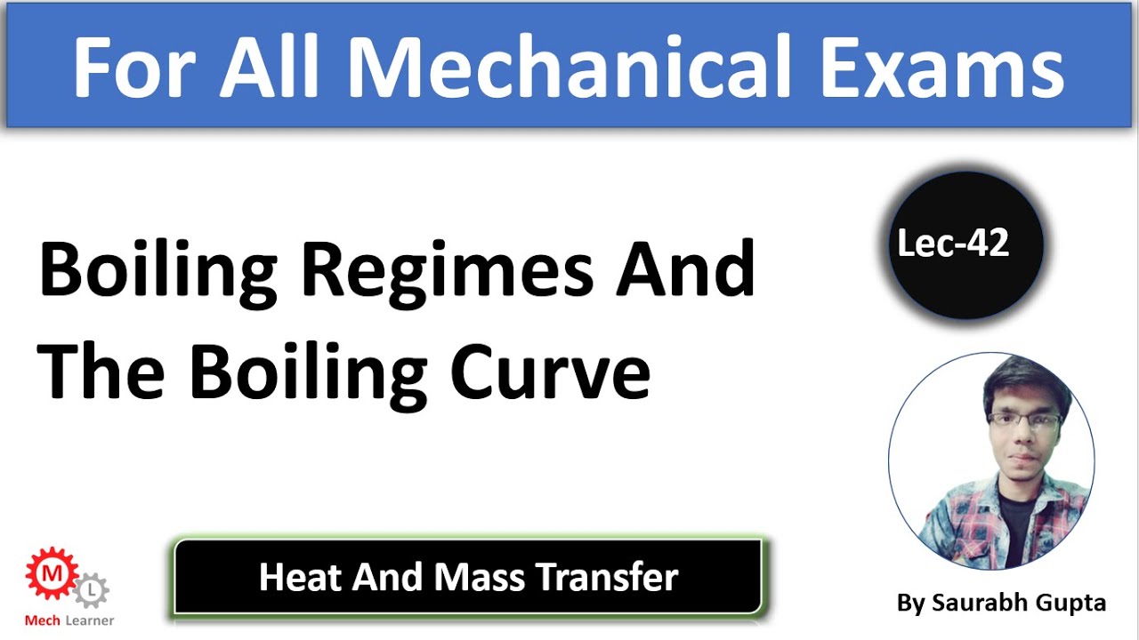 Boiling Regimes And The Boiling Curve || Heat And Mass Transfer - 42 ...