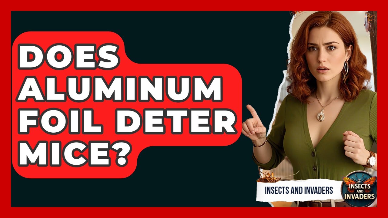 Does Aluminum Foil Deter Mice? - Insects and Invaders - YouTube