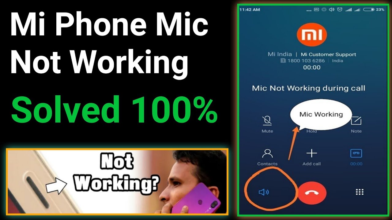 Mi Mic Problem Solution | How Solve Mi Voice Calling Problem | Redmi ...