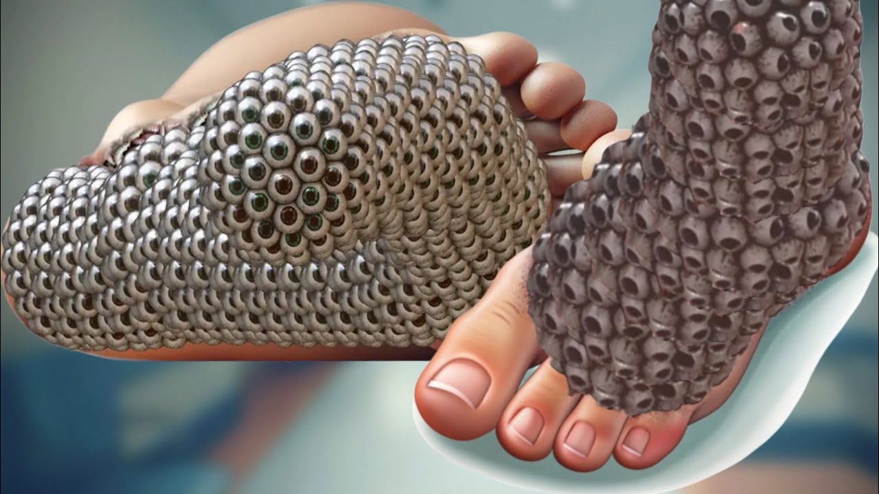 😭 FOOT ASMR ANIMATION TREATMENT ! ASMR 2D ANIMATION @samratwrath - YouTube
