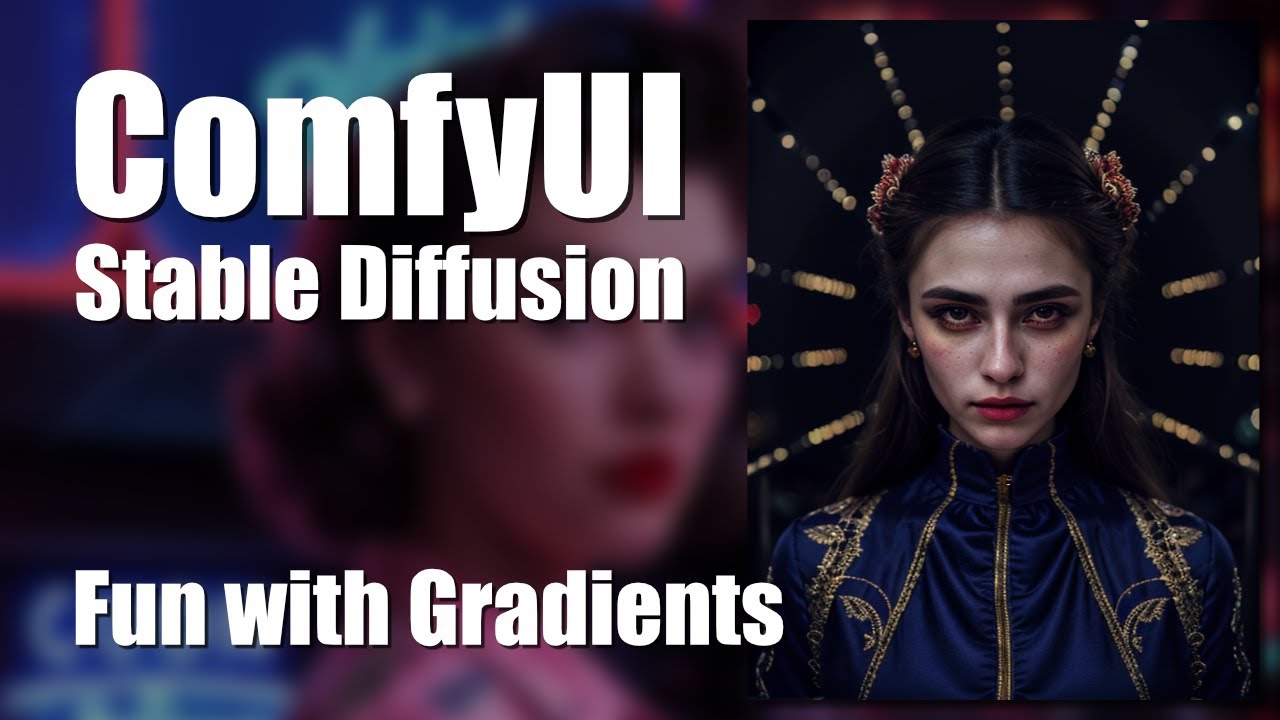 ComfyUI: Spaß mit Gradients | Stable Diffusion | Deutsch | Englische Untertitel - YouTube