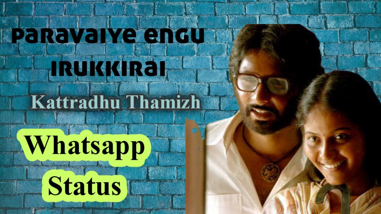 Paravaiye Engu Irukkirai Kattradhu Thamizh Movie Whatsapp Status - YouTube
