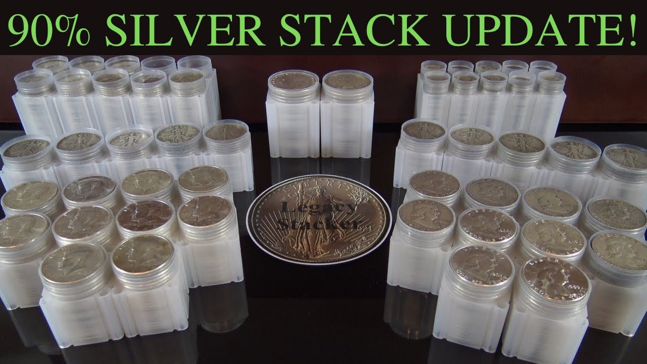 Constitutional Silver Stack Update! (90% Silver) - YouTube