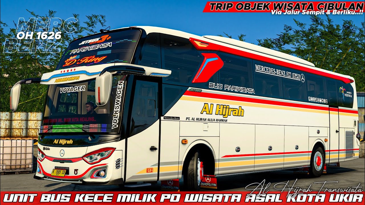 Bus AL Hijrah "Cosmopolitan" Trip to Objek Wisata Cibulan | ETS 2 ...