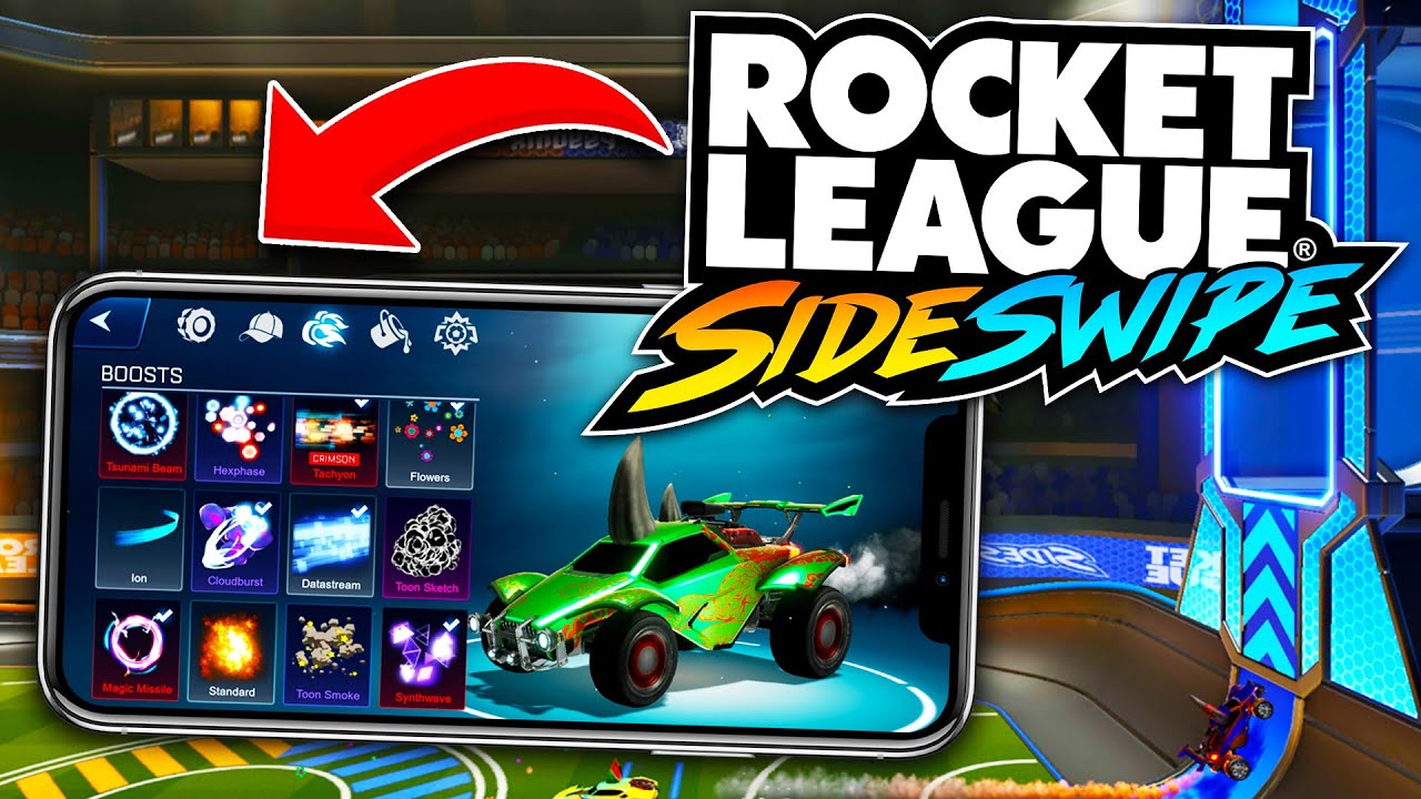 NEW ROCKET LEAGUE ON MOBILE! Rocket League SIDESWIPE App - YouTube