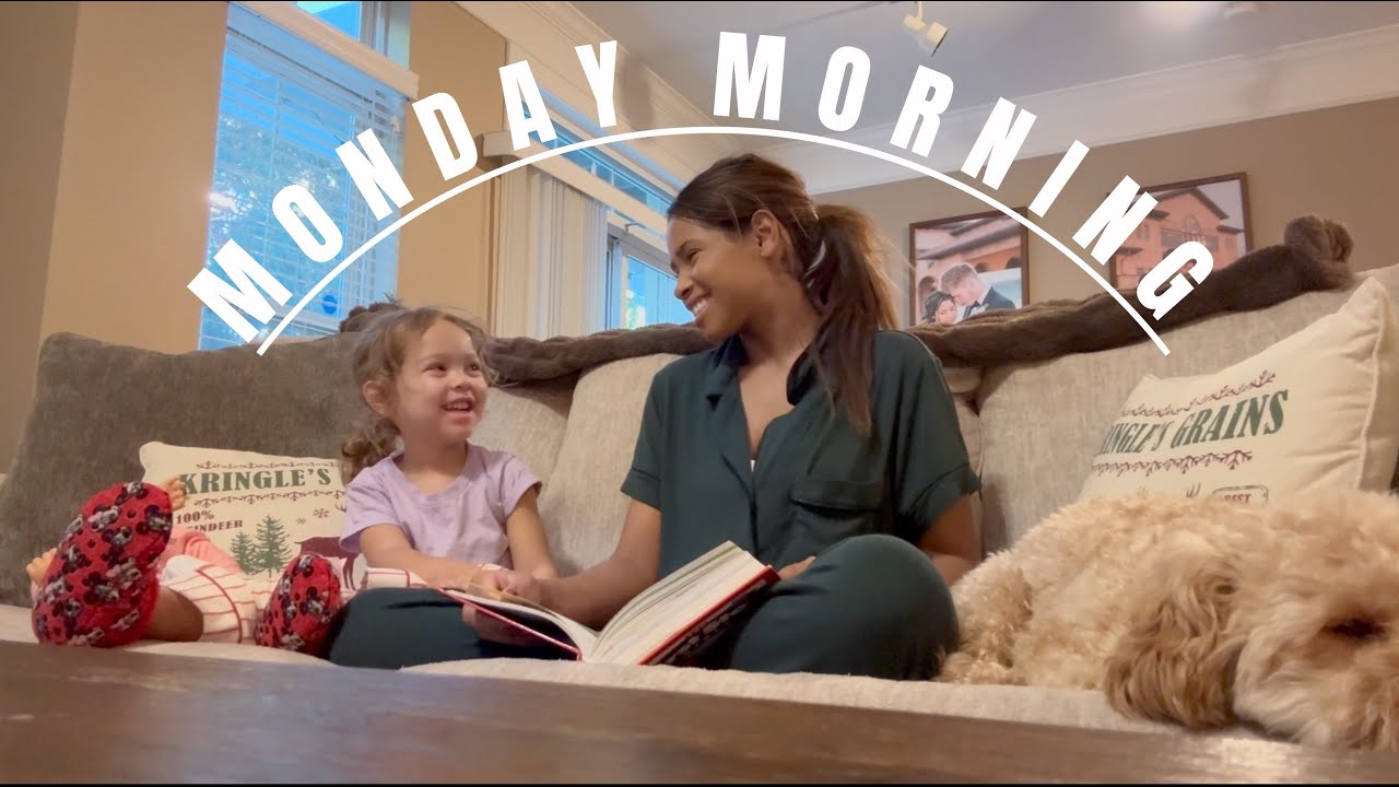 Slow Monday Morning With My Little Ones🌿 - YouTube