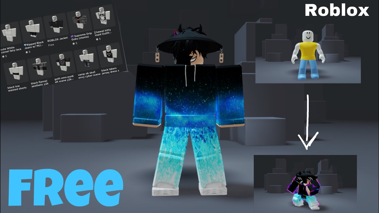 Free AVATARS for roblox 😳(100% REAL) - YouTube