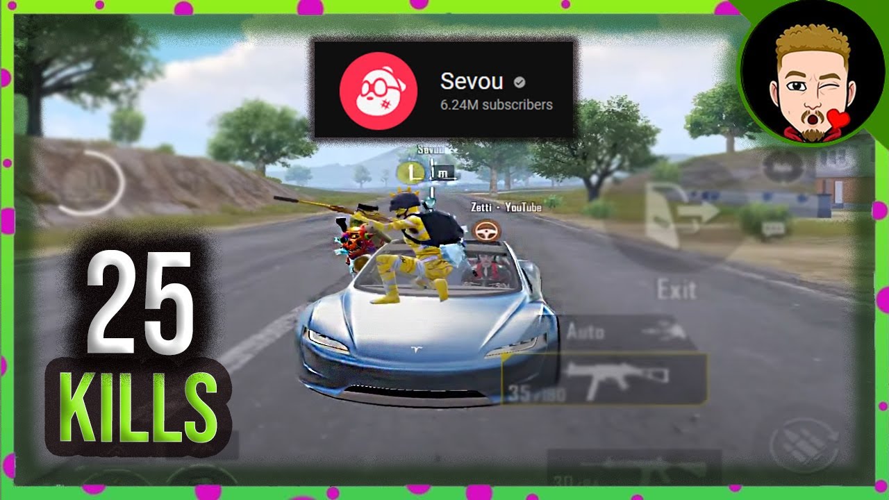 HOW to Rush Enemies with SEVOU 😱 PUBG Mobile - YouTube
