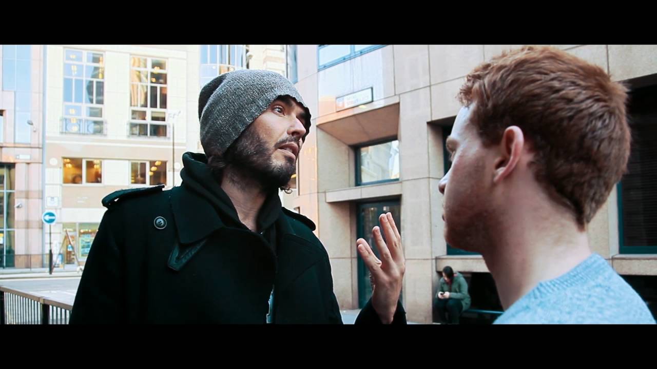Russell Brand talks Anonymous & the Million Mask March - YouTube
