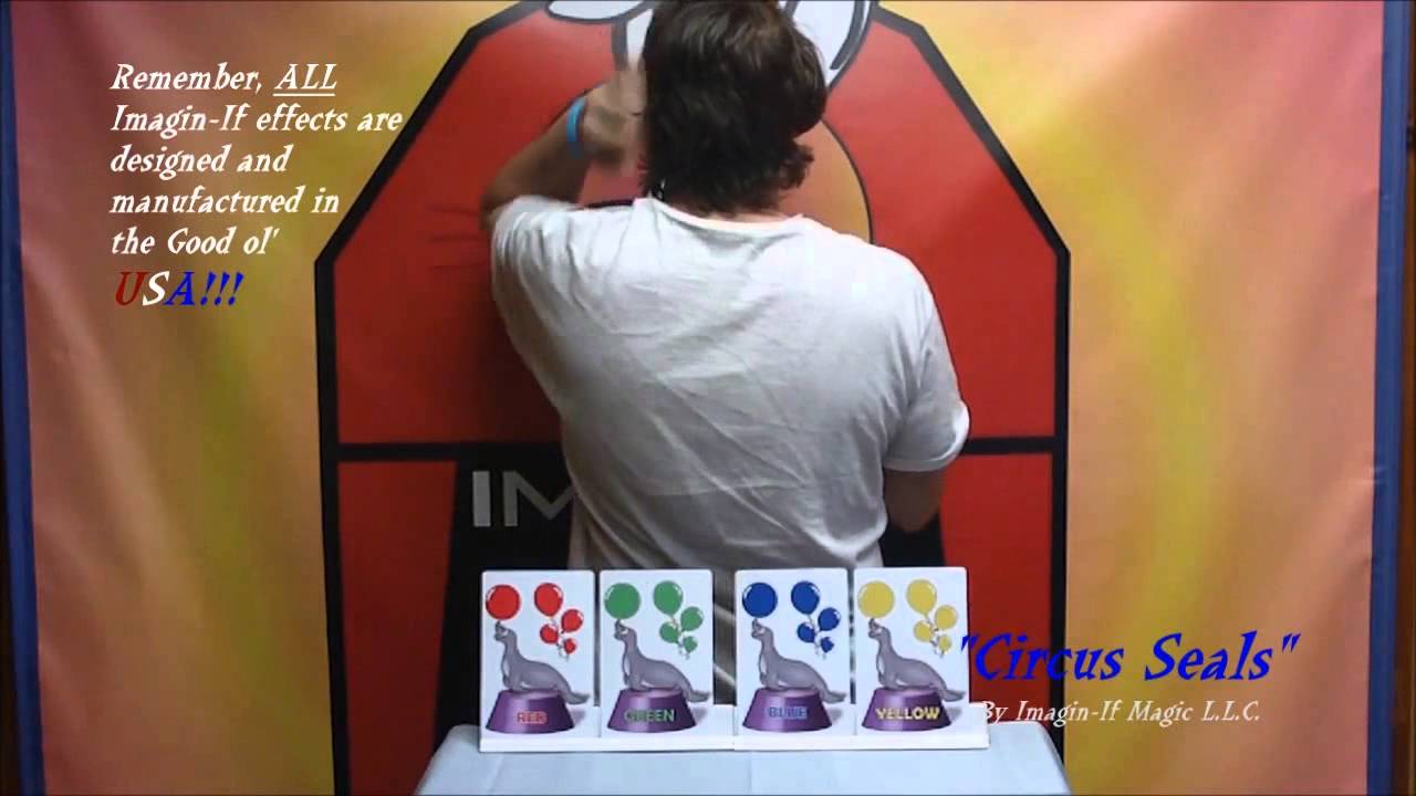 Circus Seals by Imagine-If Magic - Trick - YouTube