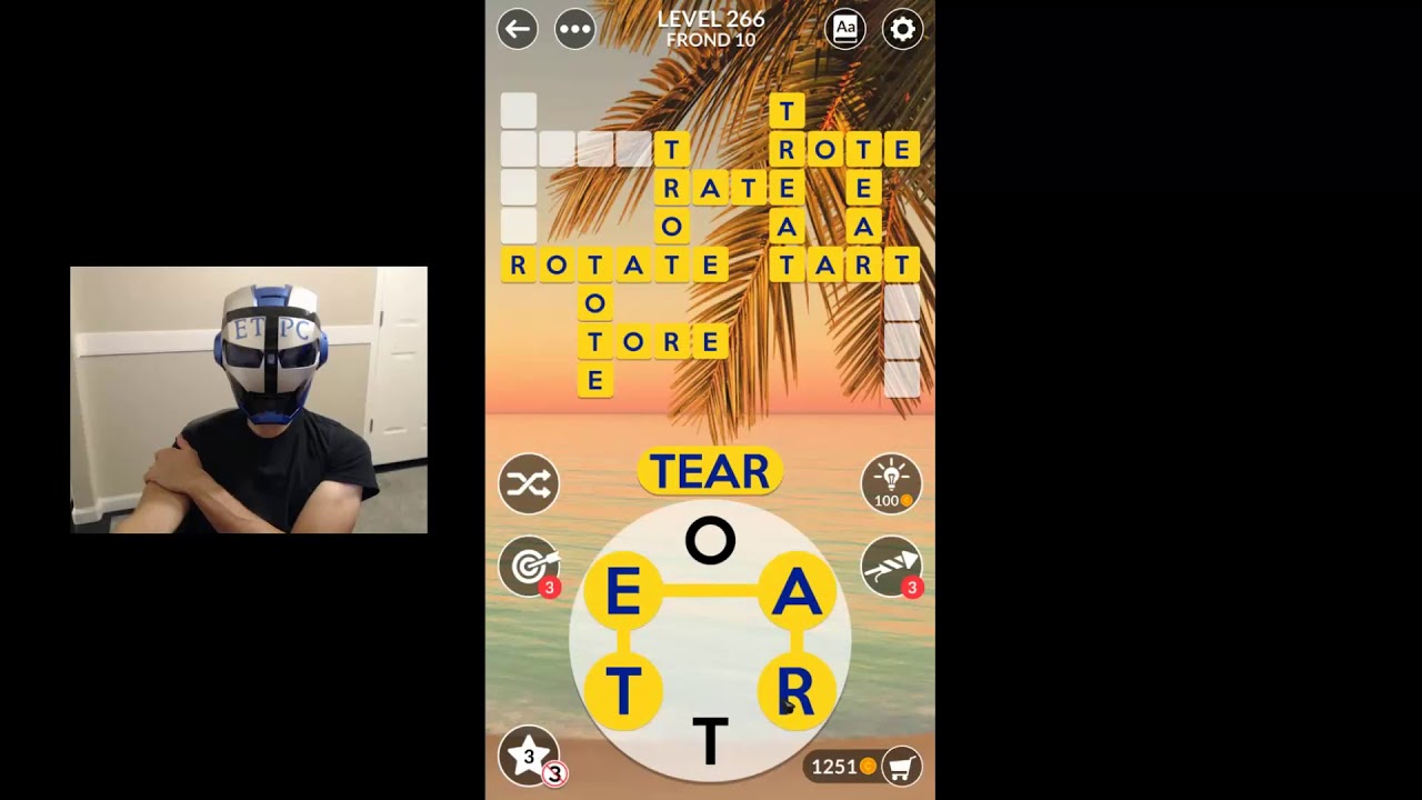 WORDSCAPES LEVELS 261 - 270 masaya ang mga salita - YouTube
