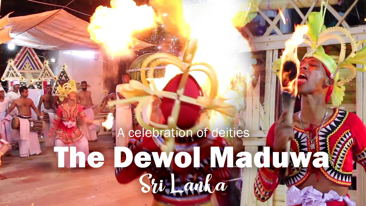 A celebration of deities the dewol maduwa in Sri Lanka - YouTube