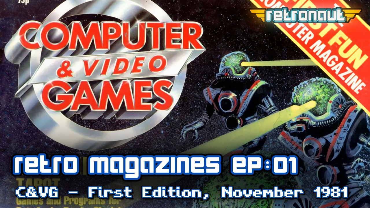 Retro Magazines Ep:01 - Computer & Video Games - First Edition ...