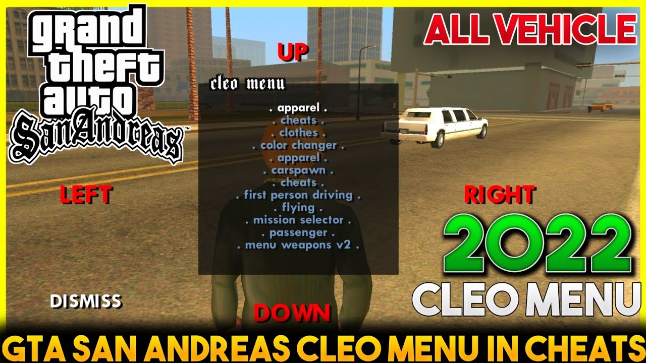 HOW TO INSTALL CLEO MENU IN CHEATS GTA SAN ANDREAS ANDROID IN MOBILE ...