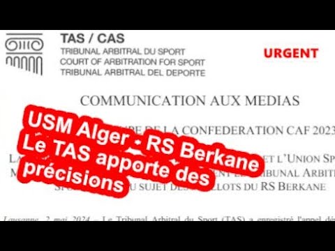 Le TAS de Lausanne apporte de nouvelles précisions sur le fond de l ...