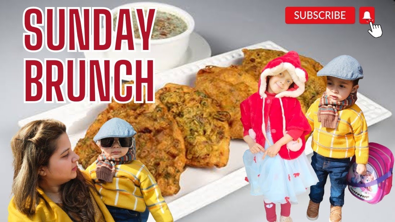 SUNDAY BRUNCH | VLOG | Naan Pakora Party at Home ( 4-02-24) - YouTube