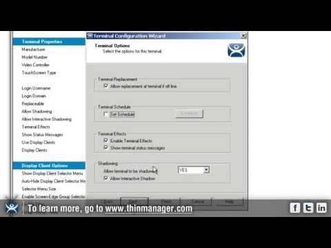 Clients légers - ACP ThinManager tutorial - YouTube