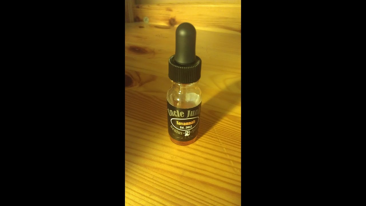 Uncle Junk's "Savannah" Genius E Juice REVIEW *Video 3 of Special Uncle ...