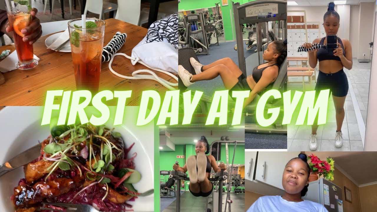 Spend the day with me | First day at Gym😁 - YouTube